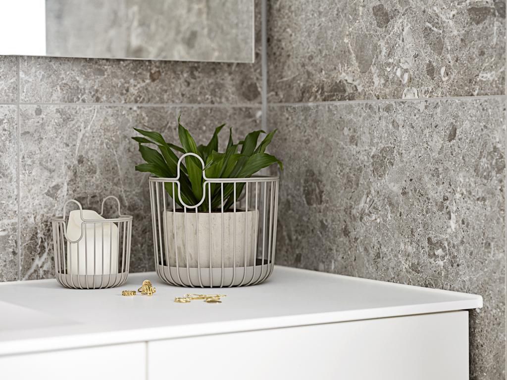 ZONE DENMARK - Panier Inu 20 x 20 cm taupe Réf. 28264 | Cedeo