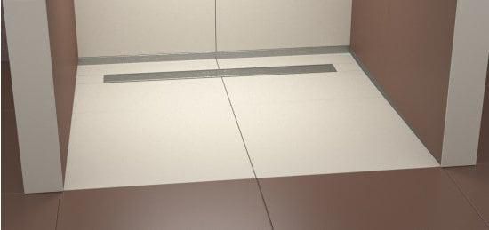 LAZER - Profilé en biseau sol/mur droit réf 380093 | Cedeo