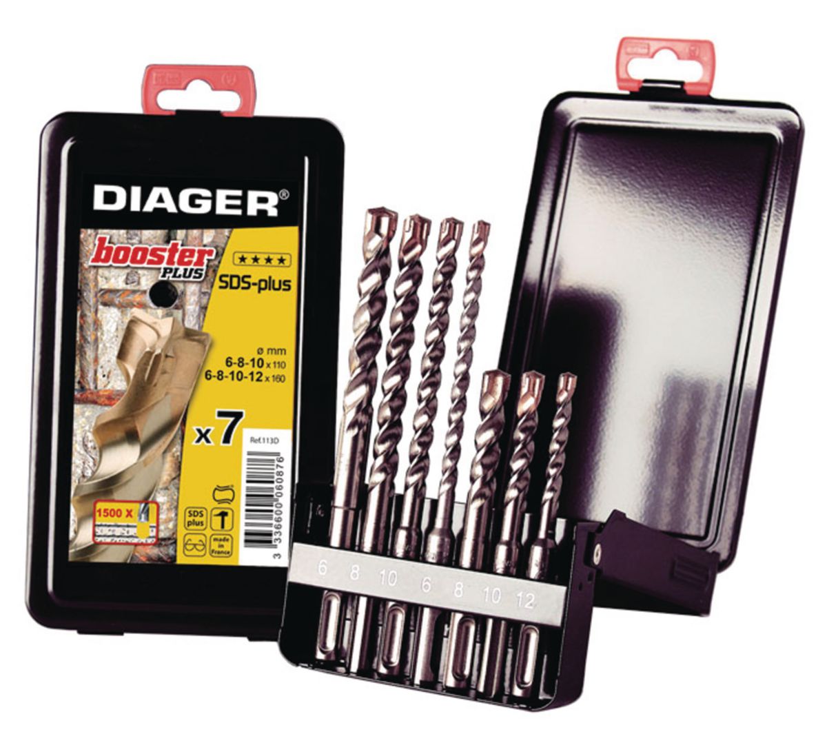 DIAGER - coffret 7 forets Booster plus - D5, 6, 8 x 110 mm - D 5, 6, 8 ...