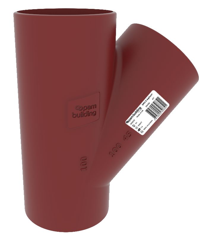 PAM - Culotte à 45° dn100x100 Smu Agilium réf.283869 | Cedeo