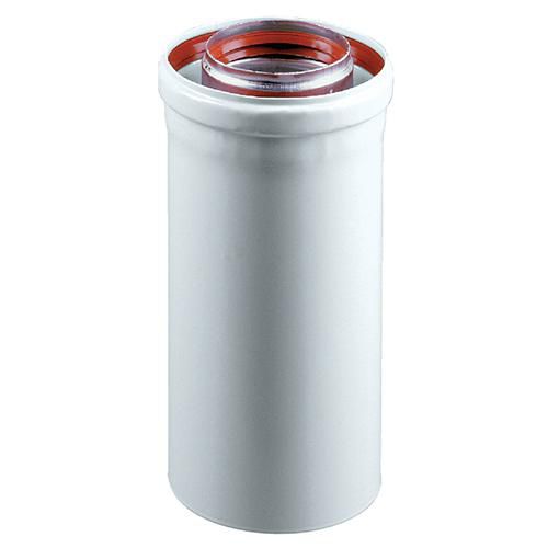 POUJOULAT - Elément droit DUALIS GASALU G.A Aluminium diamètre : 80 / ...