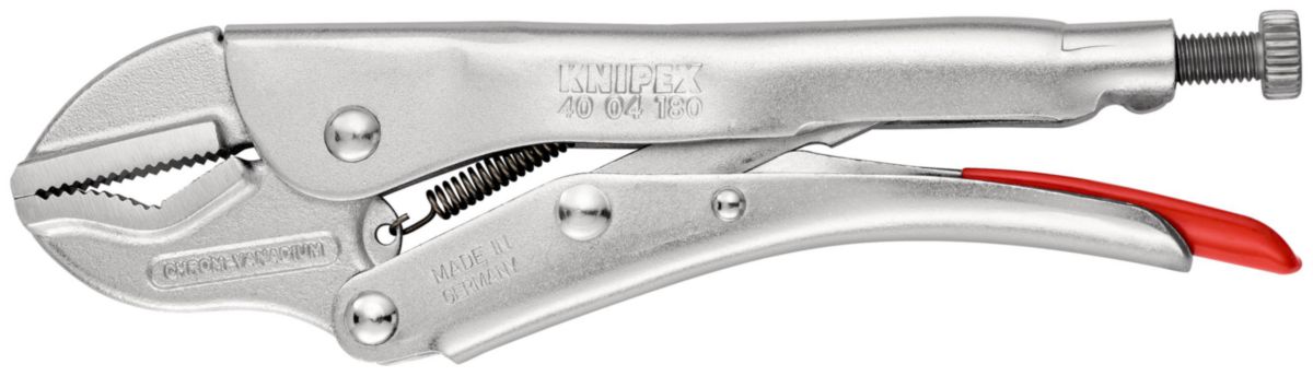 KNIPEX - Pince-étau universelle - 180mm - Zinguée brillante - Section ...