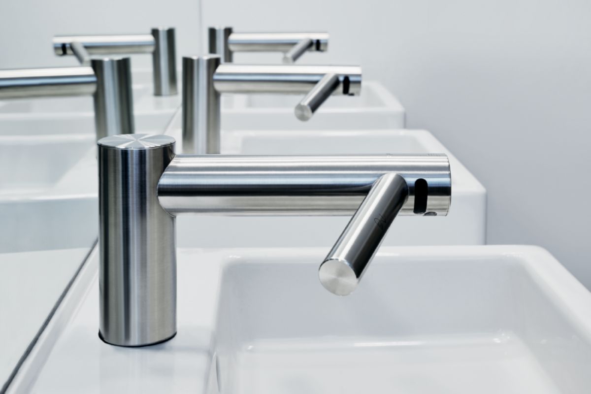 DYSON - Sèche-mains Dyson Airblade Wash+Dry court – WD04 Réf. 24526501 ...