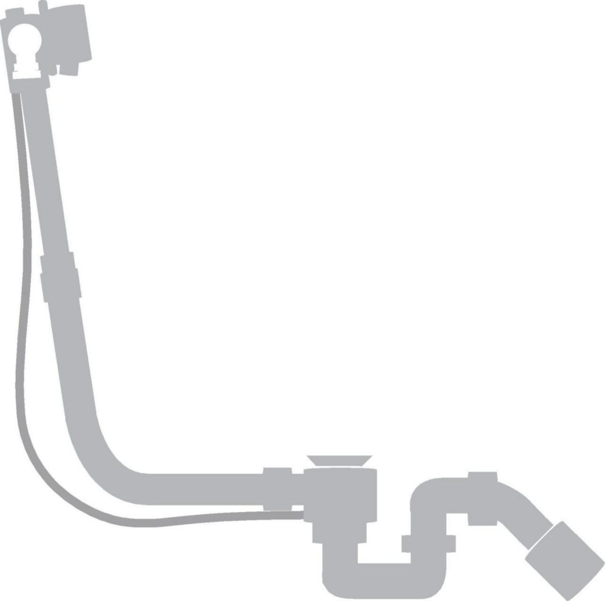 GROHE - Garniture de remplissage, de vidage et de trop-plein TAL ...