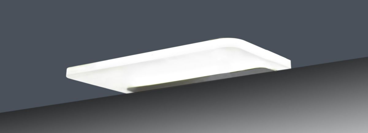 ALTERNA - Spot LED Alterna Réglette blanche translucide 15 cm | Cedeo