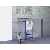 GROHE - Jeu de 2 équerres murales RAPID SL, pour fixation en appui sur ...