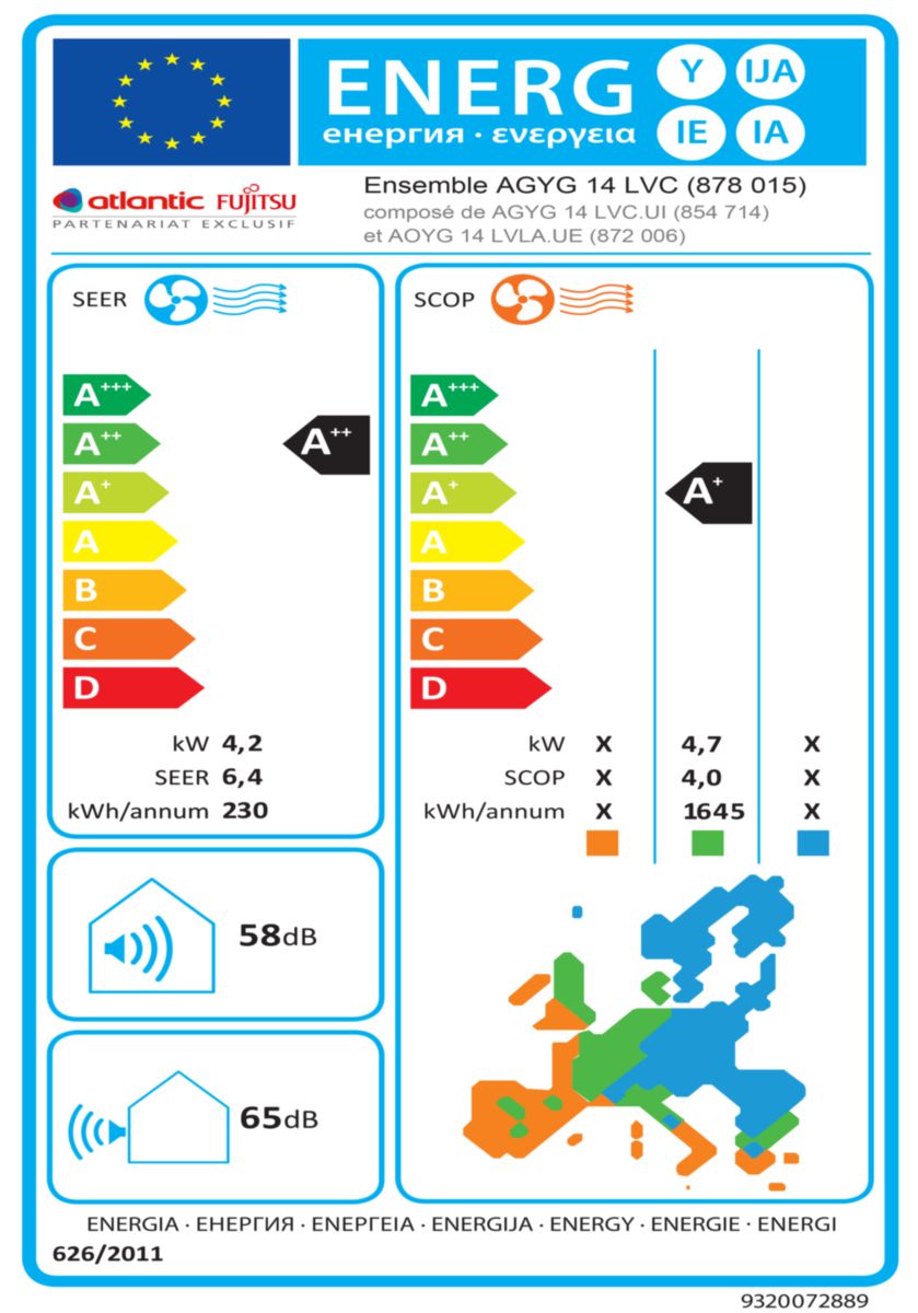 ATLANTIC CLIMATISATION VENTILATION - Unité intérieure console ...