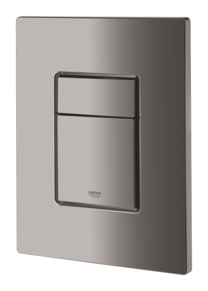 GROHE - Plaque de commande WC Skate Cosmopolitan hard graphite réf ...