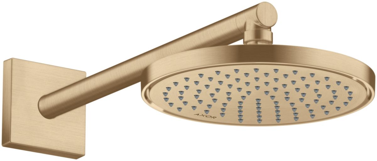 AXOR - AXOR ShowerSolutions Douche de tête 220 1jet, Bronze brossé | Cedeo