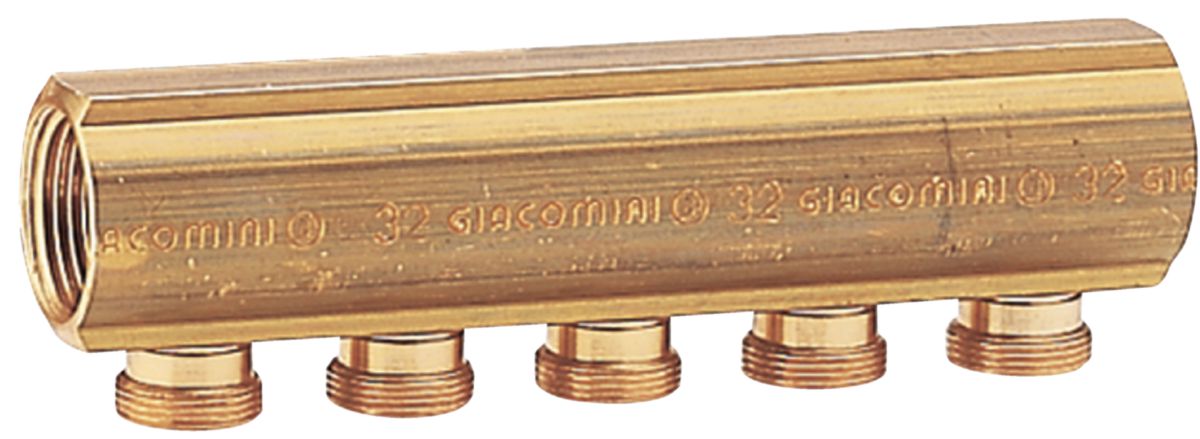 GIACOMINI - Collecteur de distribution R580/3 1"X16 Réf.R580Y063 | Cedeo