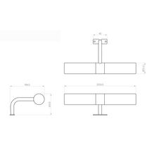 ALTERNA - Spot LED Alterna double verrine | Cedeo