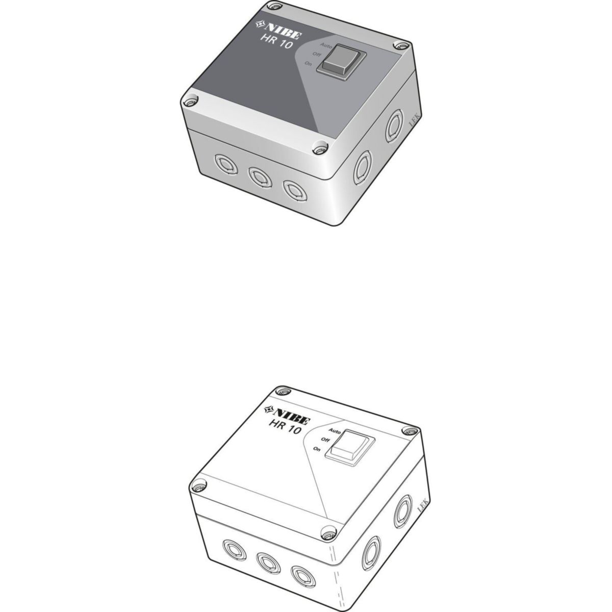 NIBE ENERGY SYSTEMS FRANCE - Relais multifonctions 3 positions (Marche ...