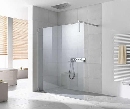 ROTH - Paroi Walk-in-shower XS WALL avec profilé et stabilisateur ...