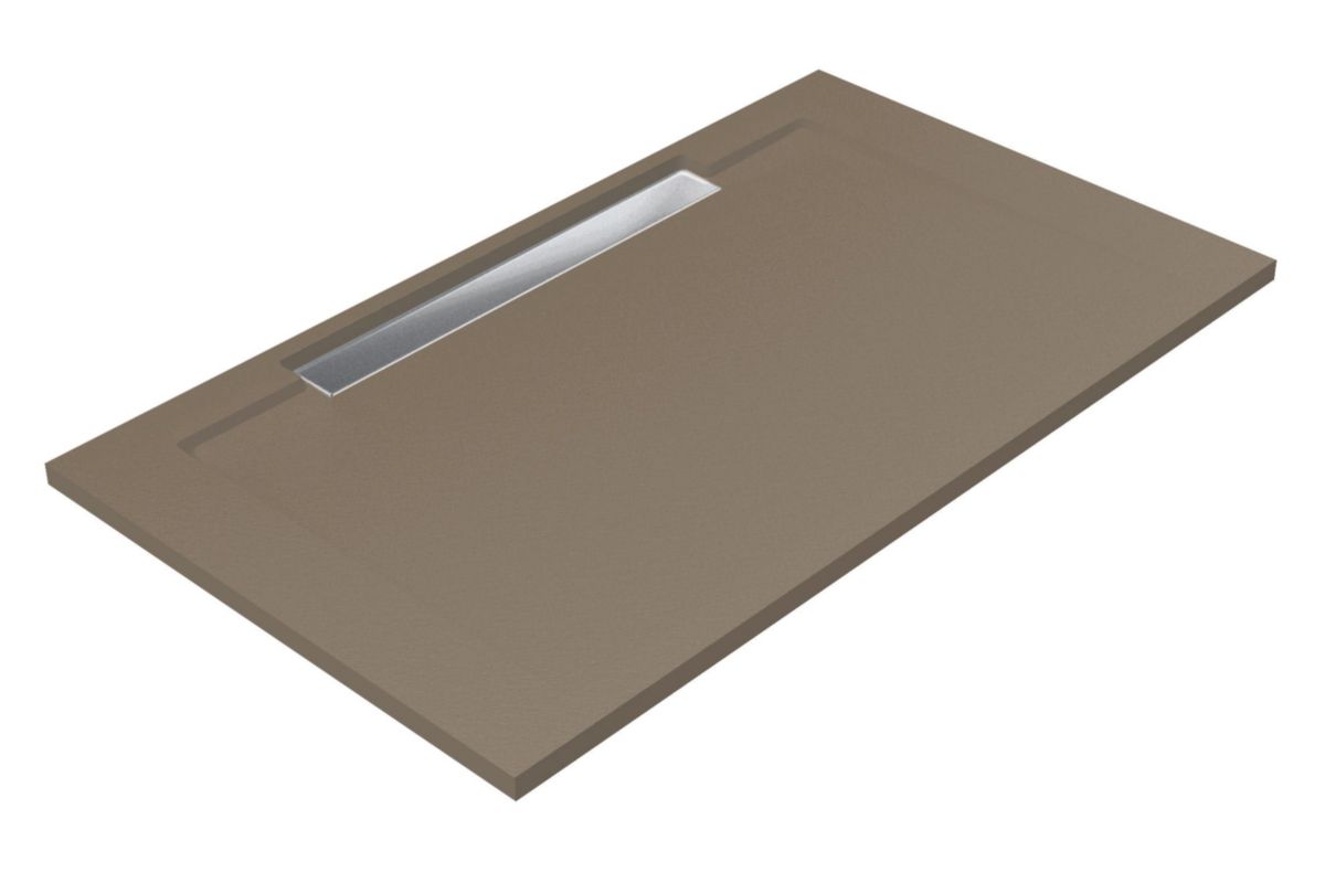 HIDROBOX - Receveur de douche Line Y Kromat Lisse 90x170 Terra Réf ...