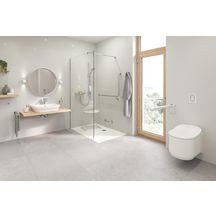 GROHE - Ensemble de douche 3 jets avec barre Rainshower SmartActive 130 ...