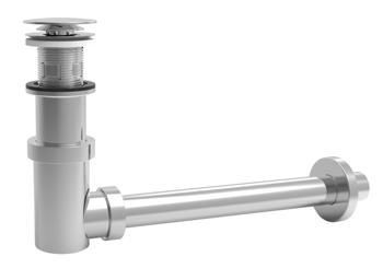 VALENTIN - Siphonnette lavabo Digiclic clapet laiton SM D32 L300 mm réf ...