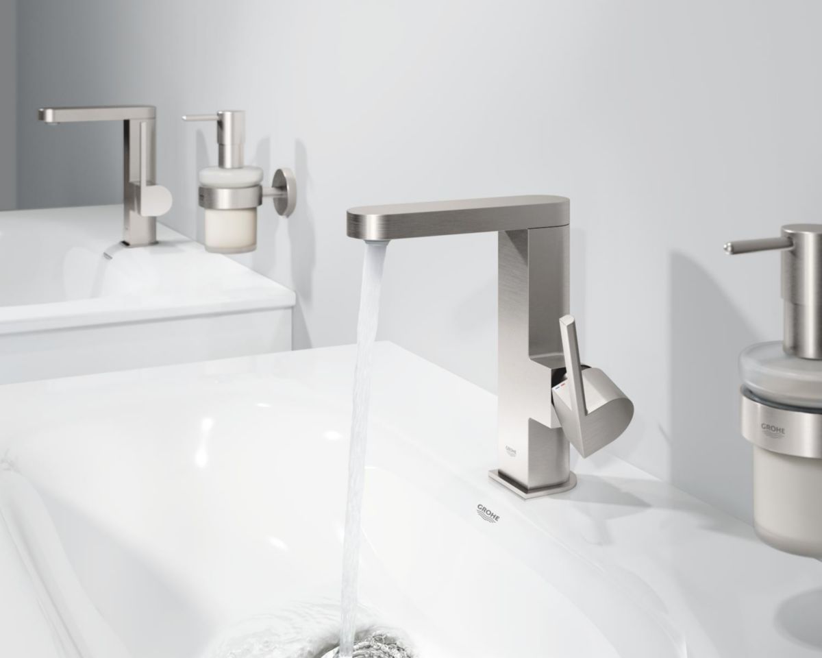 GROHE - Mitigeur monocommande Lavabo Taille M GROHE Plus Chromé ...