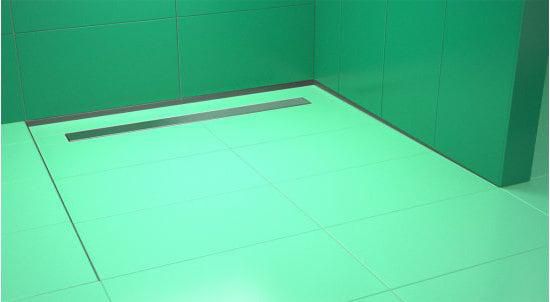 LAZER - Profilé en biseau sol/mur droit réf 380093 | Cedeo