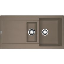 FRANKE - Evier à encastrer MARIS MRG651 970x500 1 cuve et 1/2 1 ...