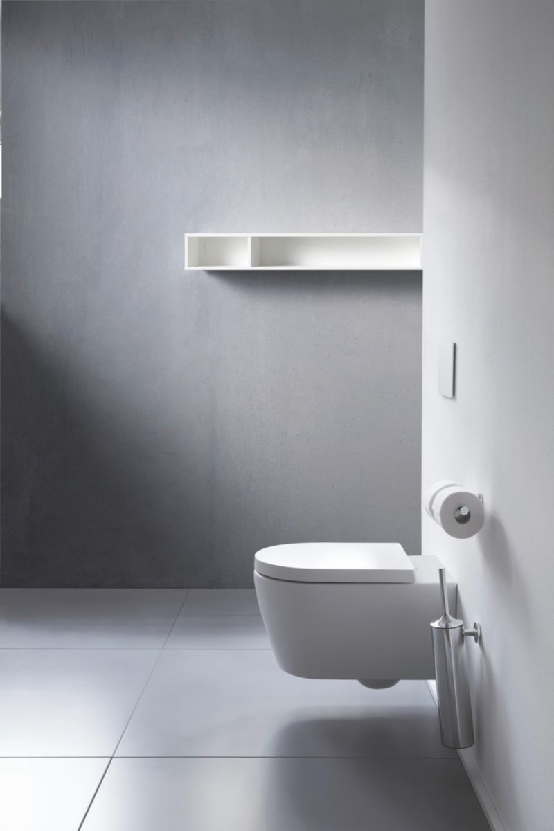 DURAVIT - Cuvette suspendue Me by Starck rimless à fond creux, système ...