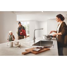 GROHE - Évier en acier inoxydable K700 Inox GROHE 31580SD1 | Cedeo