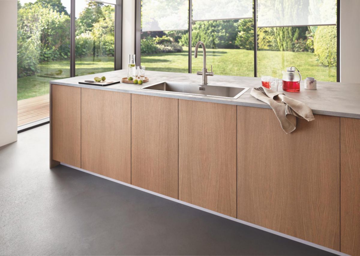 GROHE - Évier en acier inoxydable K700 Inox GROHE 31580SD1 | Cedeo