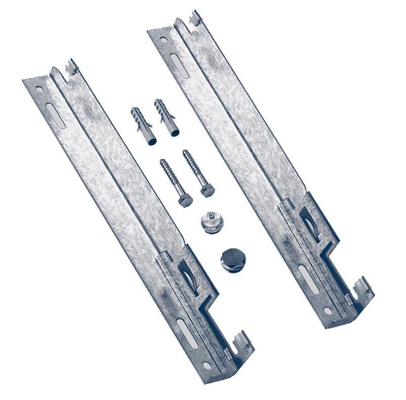 BRUGMAN - Consoles de radiateur VMBS-K hauteur 400 (jeu de 2) réf ...