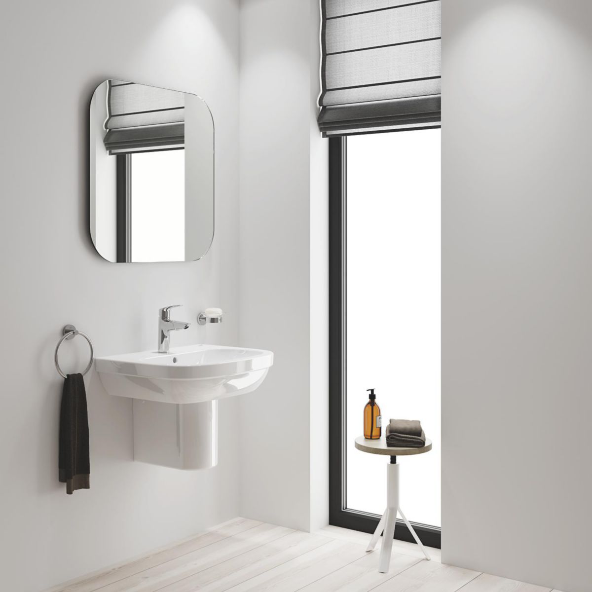 GROHE - Mitigeur Lavabo EUROSMART Taille M Chromé GROHE Réf. 23976003 ...