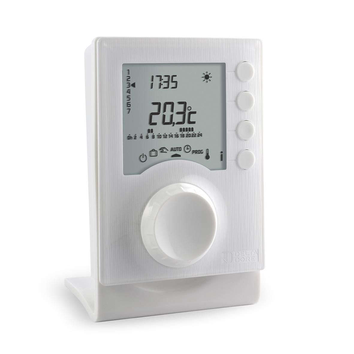 DELTA DORE - Thermostat d'ambiance Tybox 1137 programmable radio pour ...