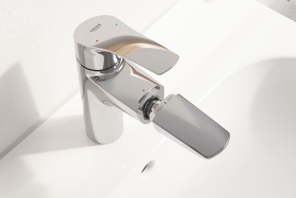 GROHE - Mitigeur Lavabo EUROSMART Taille M Chromé GROHE Réf. 23976003 ...