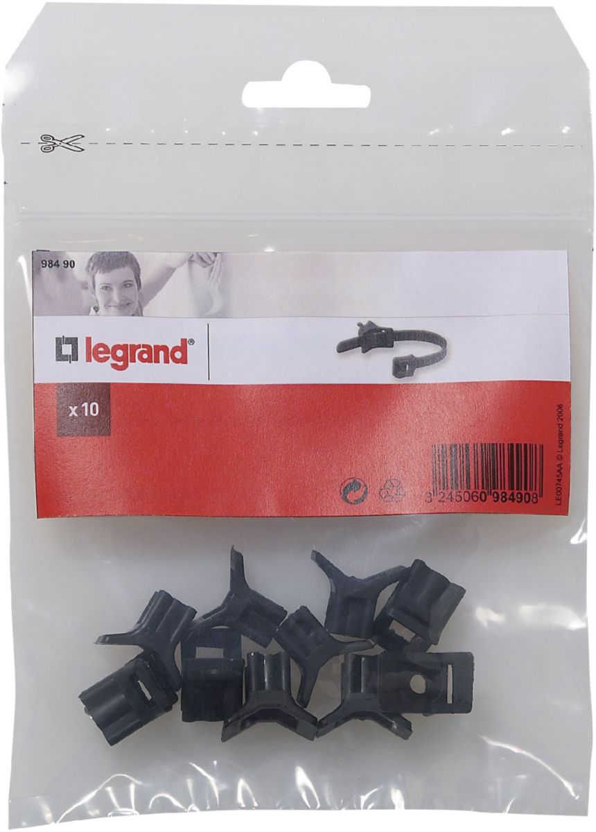 LEGRAND - Embase à chevilles boîte de 10 98491 | Cedeo