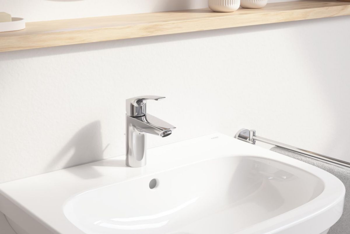 GROHE - Mitigeur lavabo Taille S Eurosmart Chromé GROHE Réf. 32926003 ...