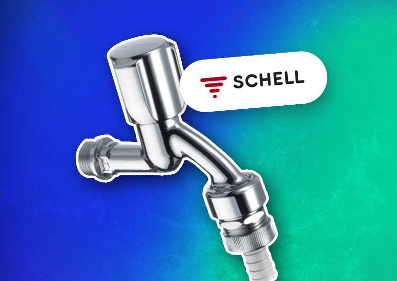 Robinet de service pour appareils Schell