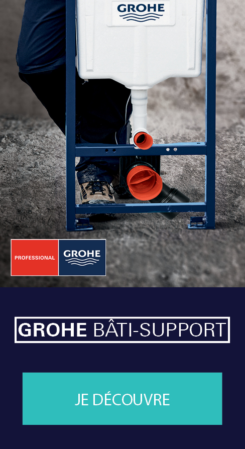 GROHE - Set de douche de tête avec bras 422 mm, 2 jets Rainshower ...