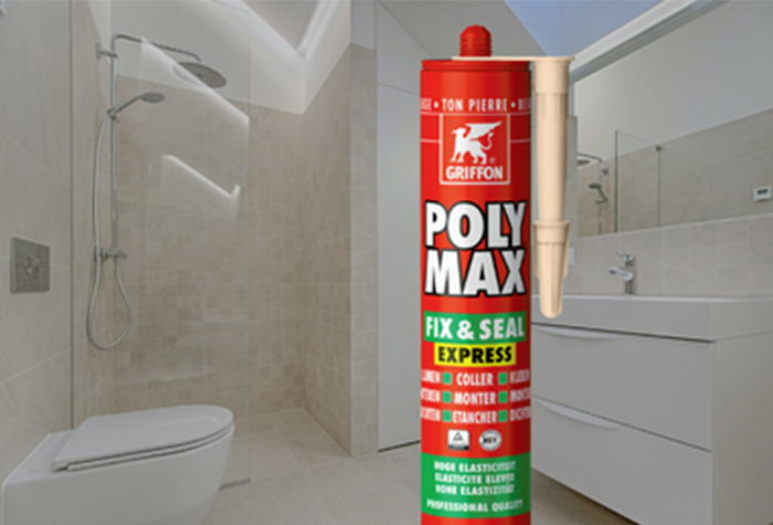Une colle de montage étanche et super résistante : POLY MAX de GRIFFON