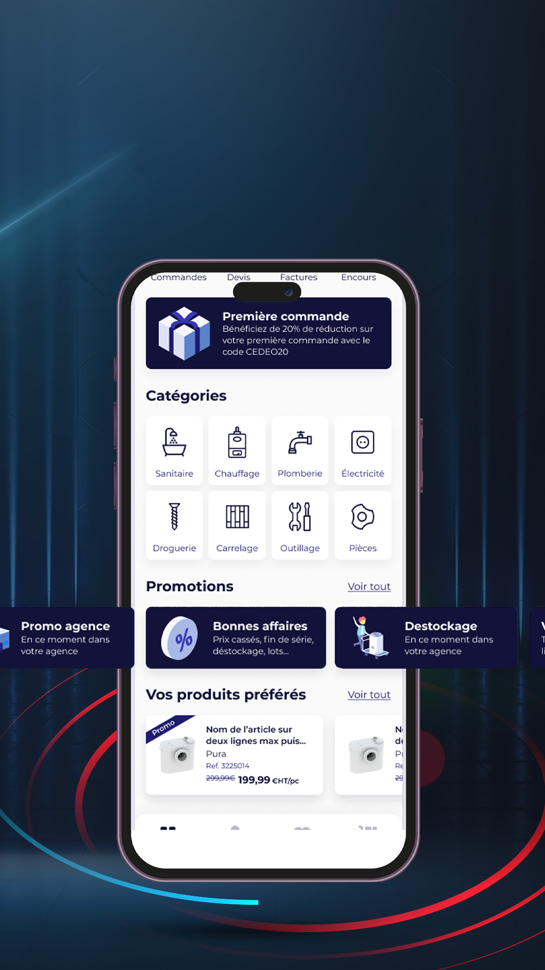 Une application faite pour vous, les pros ! | Cedeo
