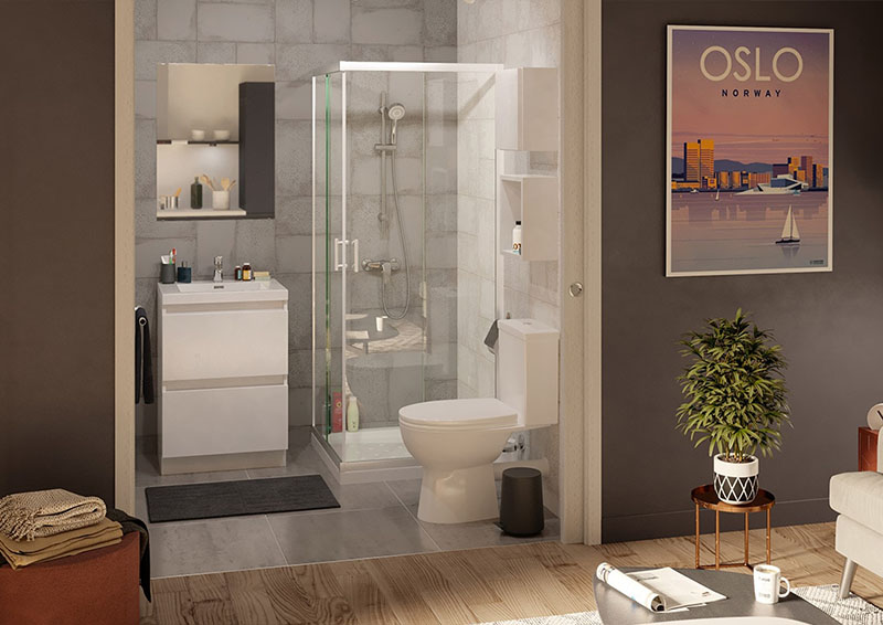 Petite salle de bain de 3 m2 : comment bien l'aménager