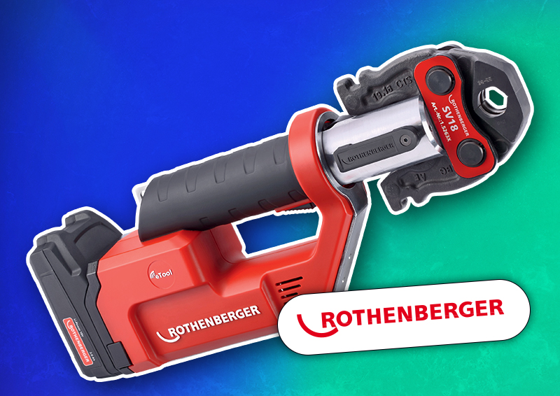 Gagnez en efficacité avec la nouvelle sertisseuse Rothenberger