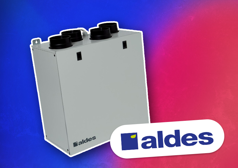 InspirAIR® Top, la VMC double flux des petits logis.