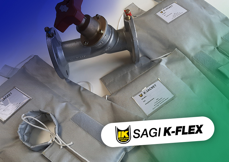 La housse K-Flex K-Jacket de Sagi pour isoler les points singuliers des ...