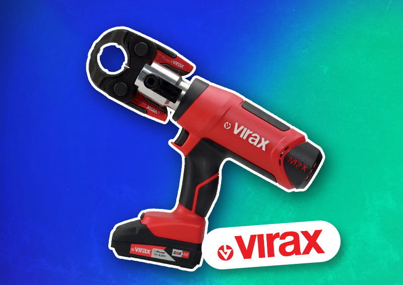 Une sertisseuse à batterie : la VIPER® M2X de VIRAX