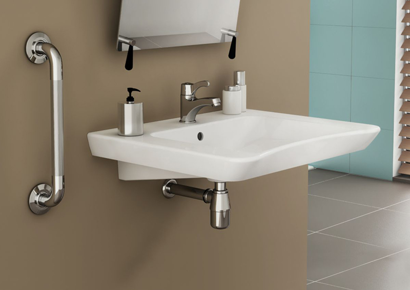 Tout savoir sur la hauteur des lavabos PMR | CEDEO